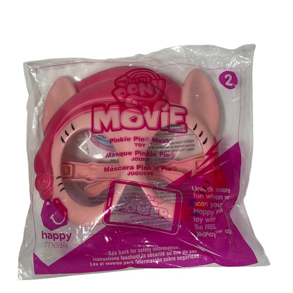 McDonald's | Toys | My Little Pony Movie Pinkie Pie Mask Mcdonalds ...